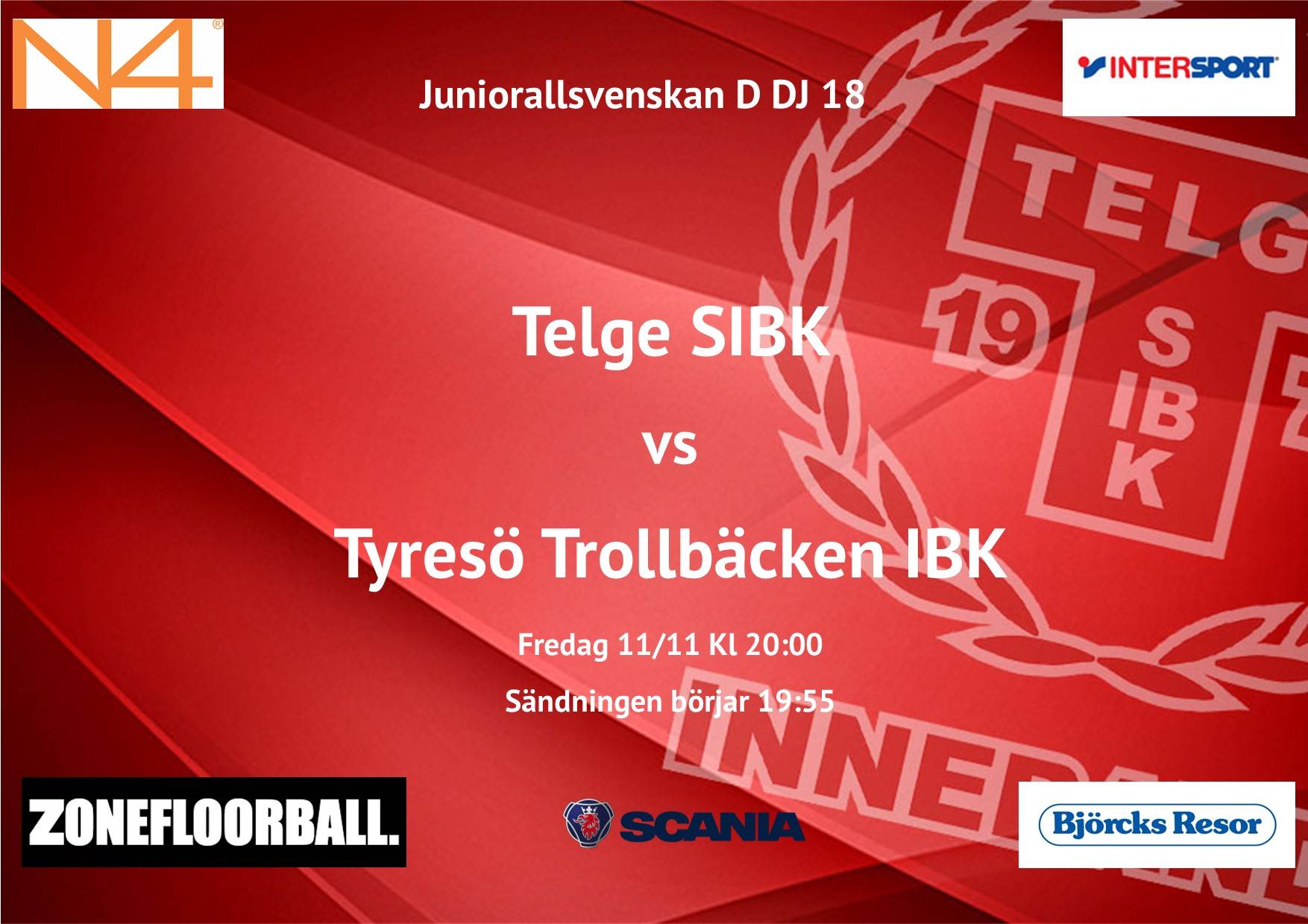 Telge SIBK - Tyresö Trollbäcken IBK